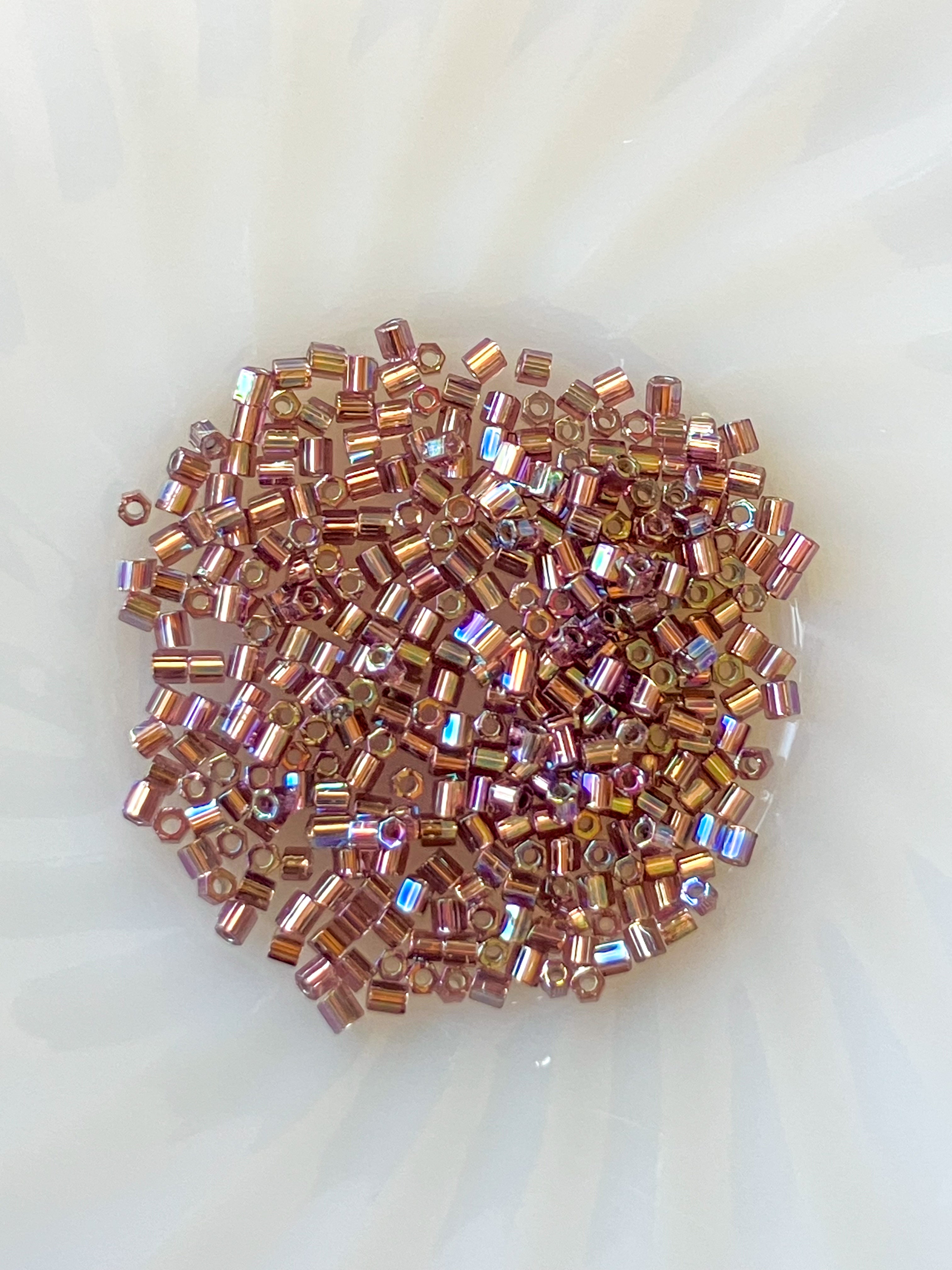 8/0 Hex Cut Beads – Amethyst (6" Tube) – Good Medicine Beading